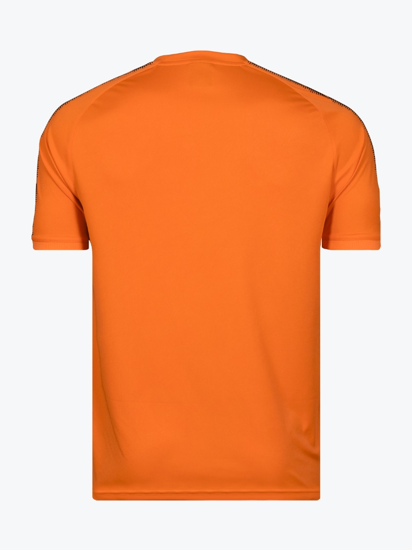 Retro Fade Football Jersey | Orange Football Top | Avec Sport
