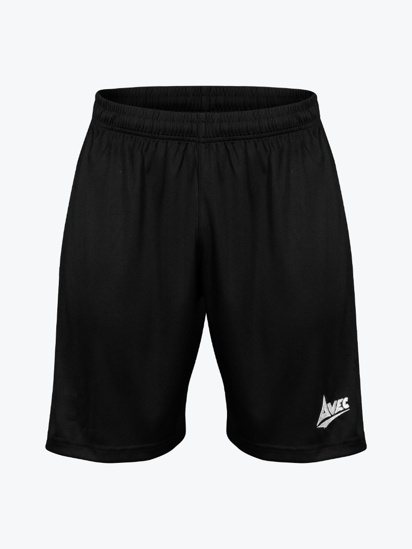 Focus Classic Black Football Shorts | Avec Sport
