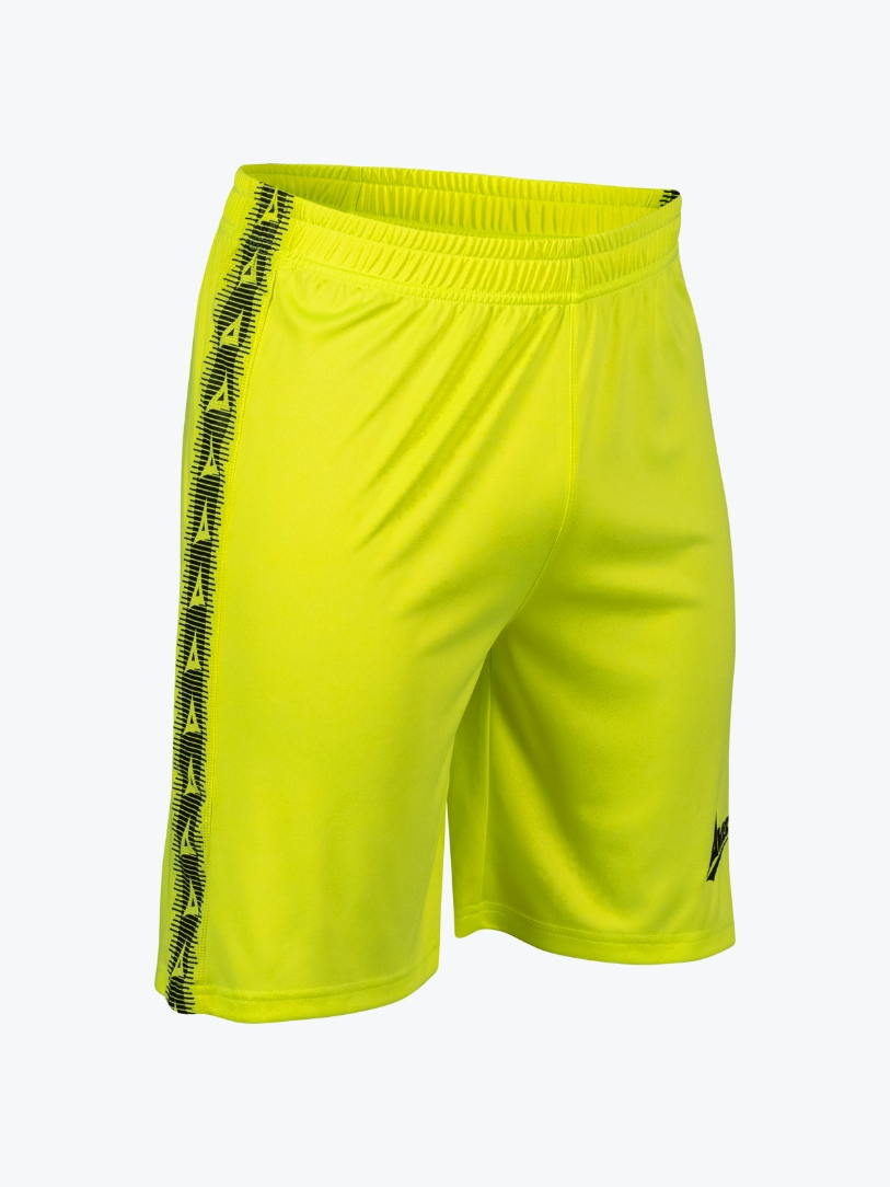 Neon Yellow Shorts | Yellow Team Shorts | Avec Sport