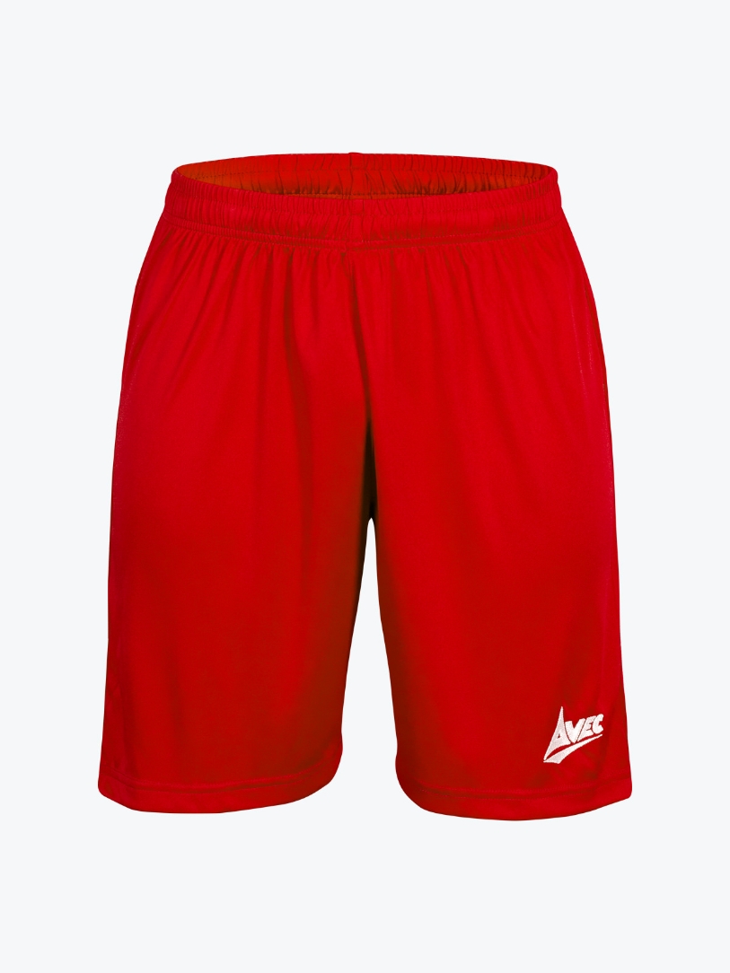 Classic Red Football Shorts | Lightweight Sports Shorts