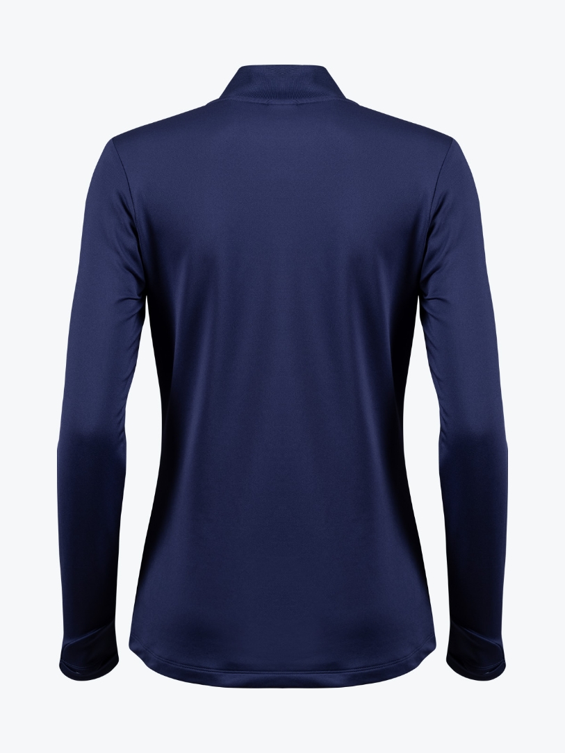 Navy Tech Overlay | Women's Navy Overlay | Avec Sport