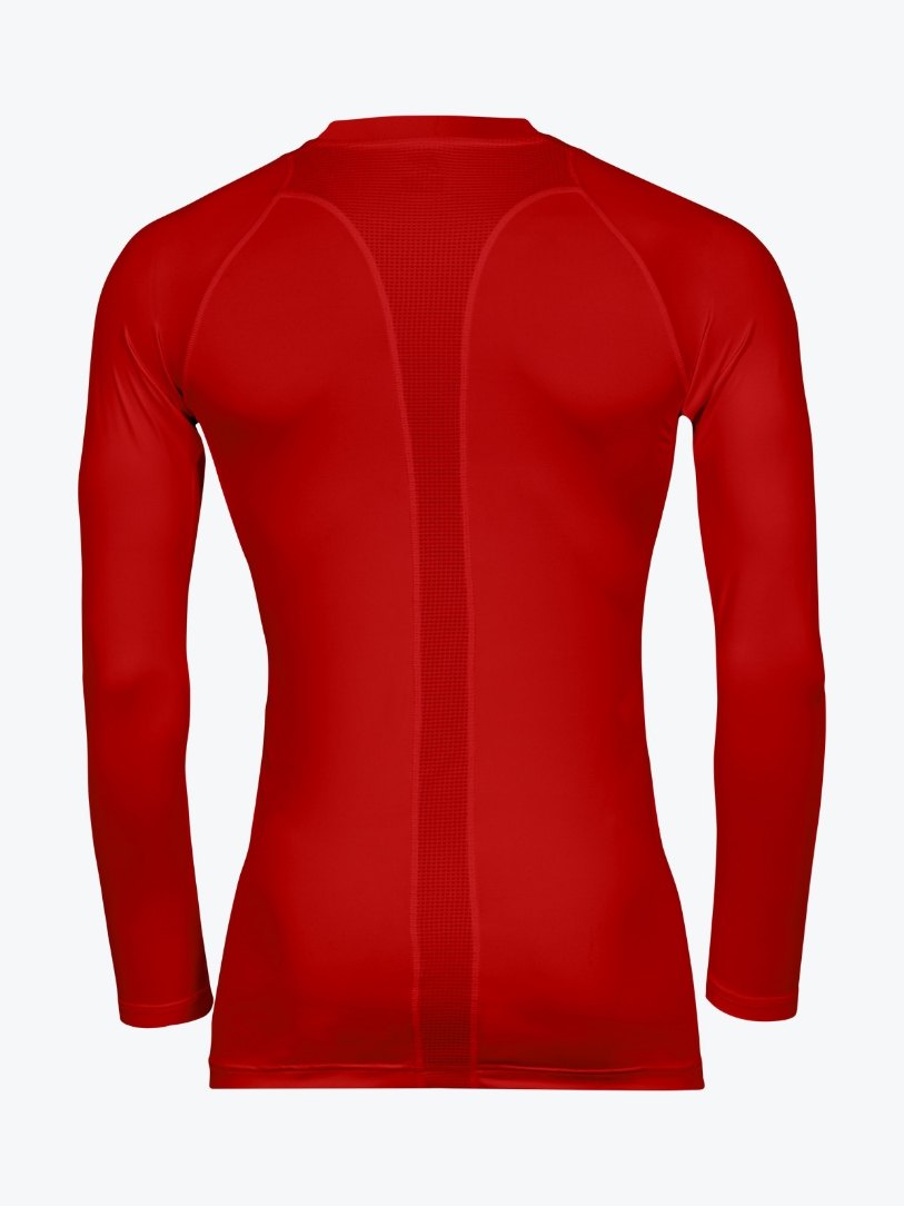 Red Fusion Body Fit Jersey | Training Tops | Avec Sport