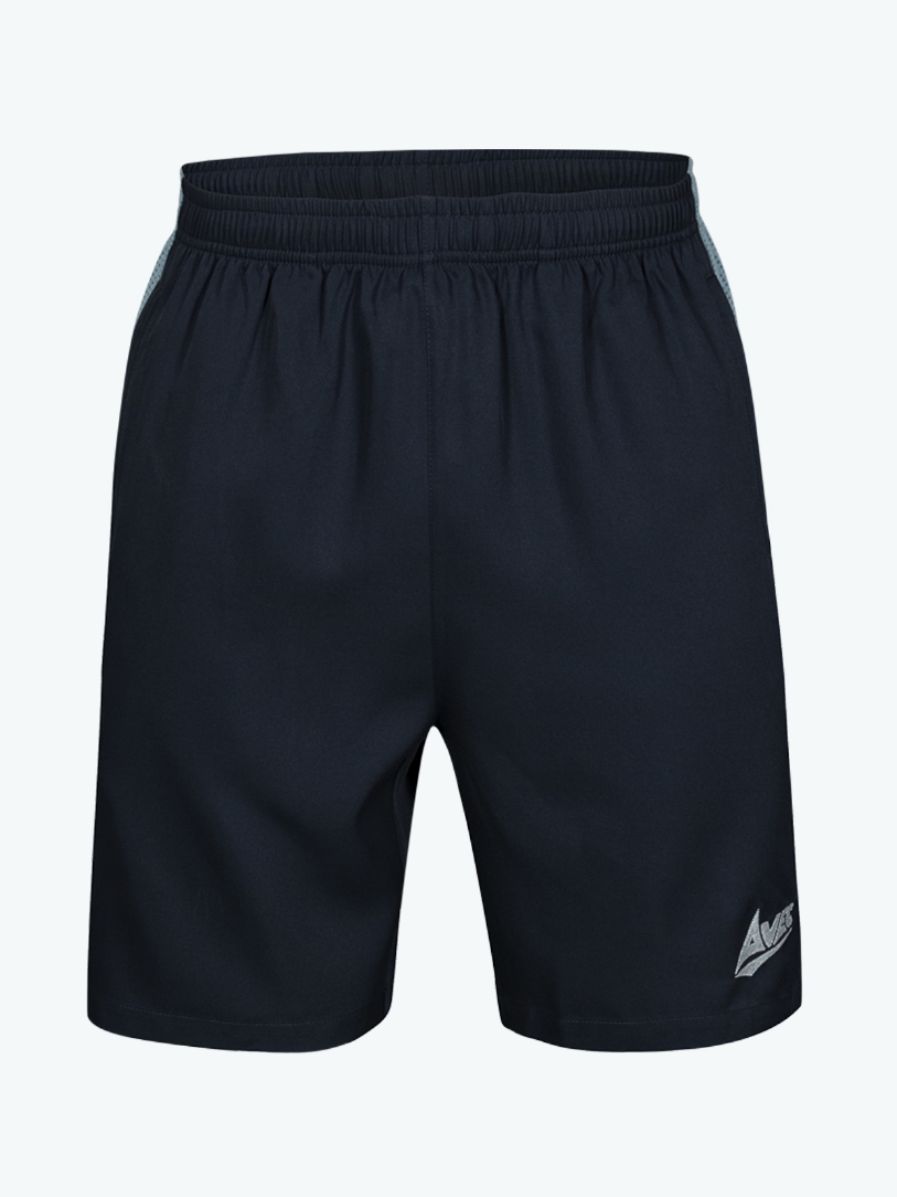 Focus Navy Shorts | Navy Football Shorts | Avec Sport