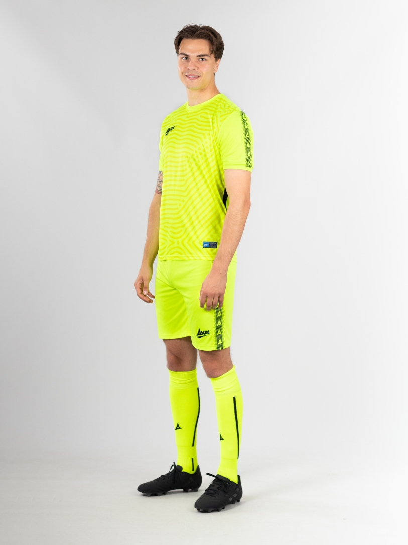 Neon Yellow Shorts | Yellow Team Shorts | Avec Sport