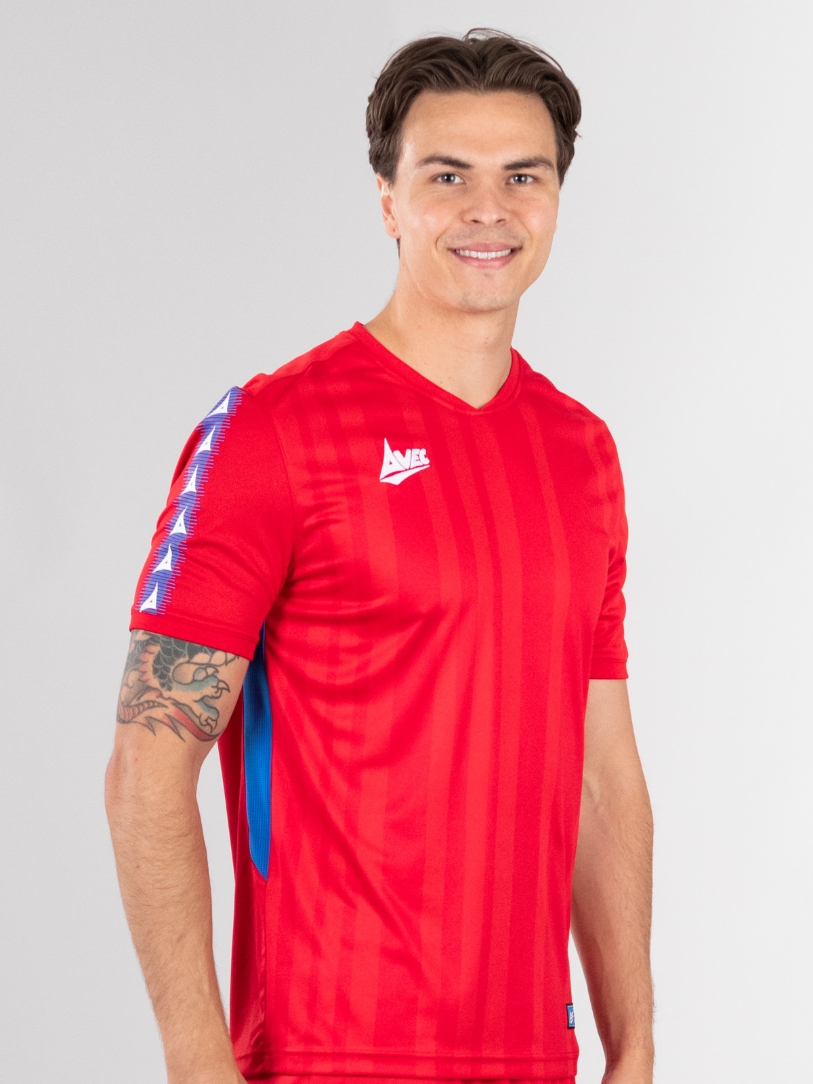 Red & Blue Jersey | Red Shade Jersey | Avec Sport