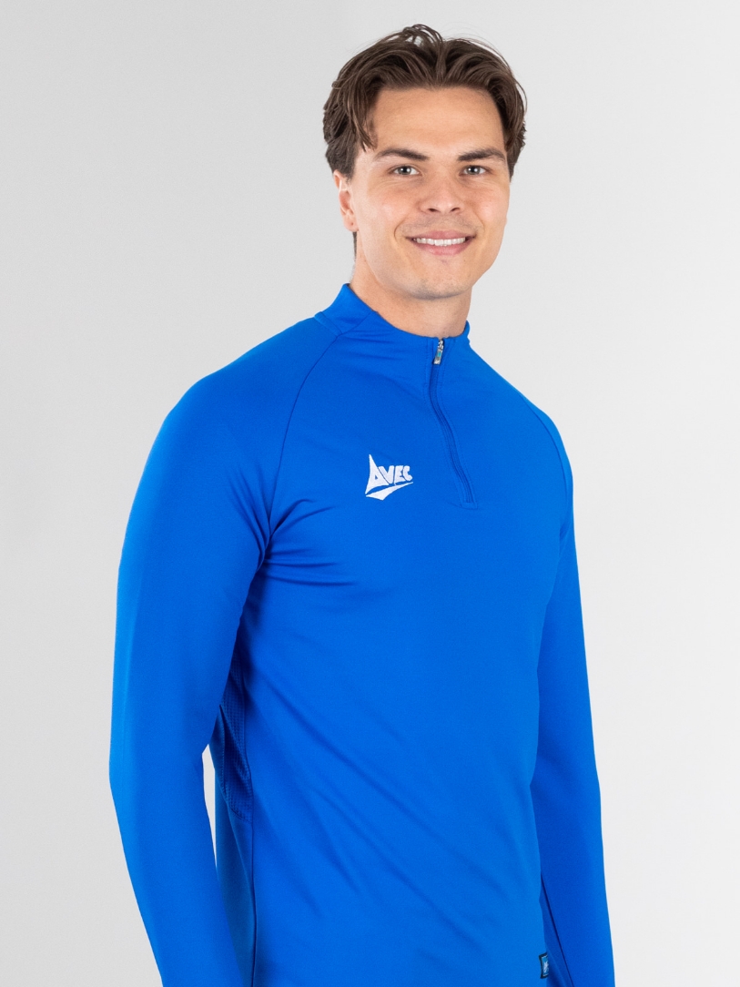 Focus Tech Royal 1/4 Zip | Training Tops & Shirts | Avec Sport