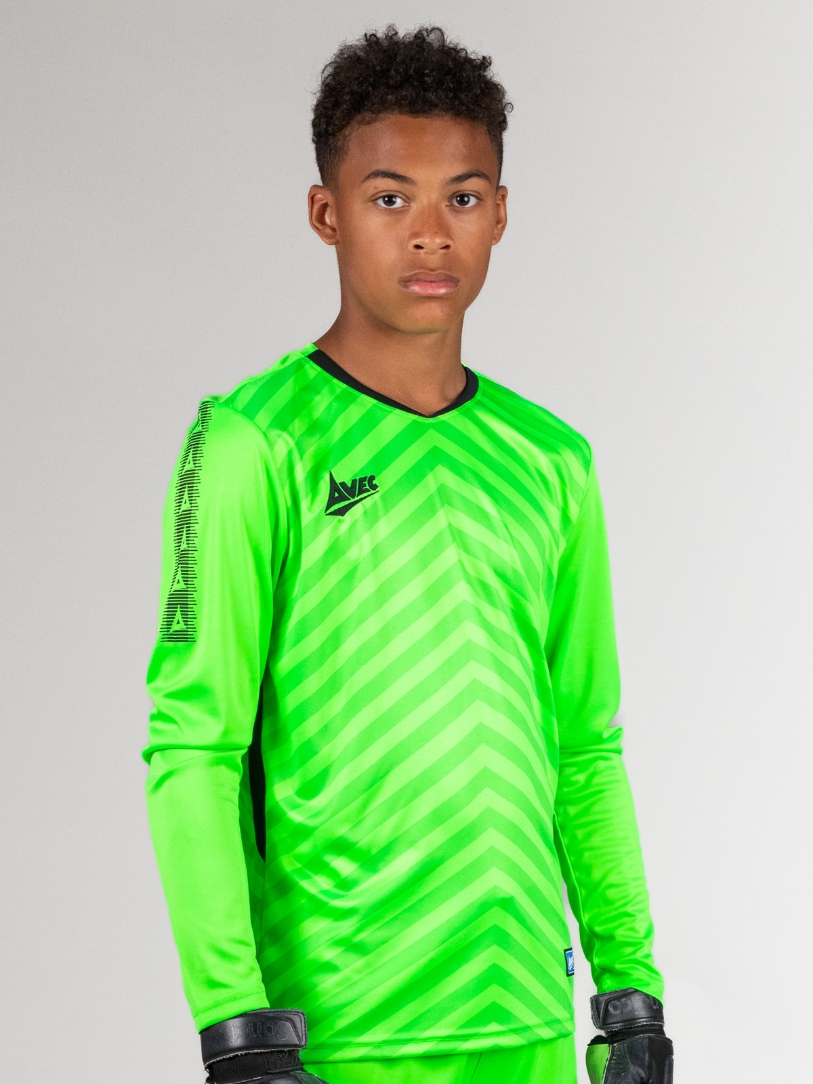 Neon Green Sports Jersey | Goalkeeper Jersey | Avec Sport