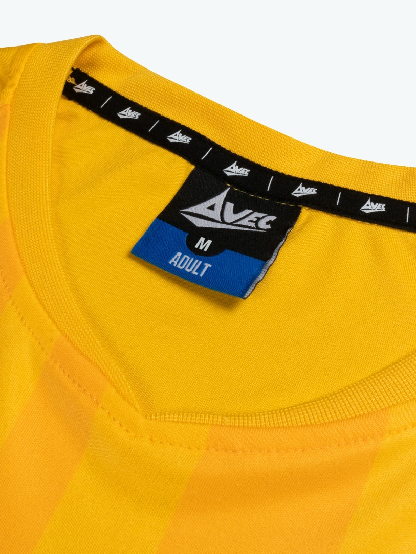 Evolve Yellow Football Jersey | Yellow Jersey | Avec Sport