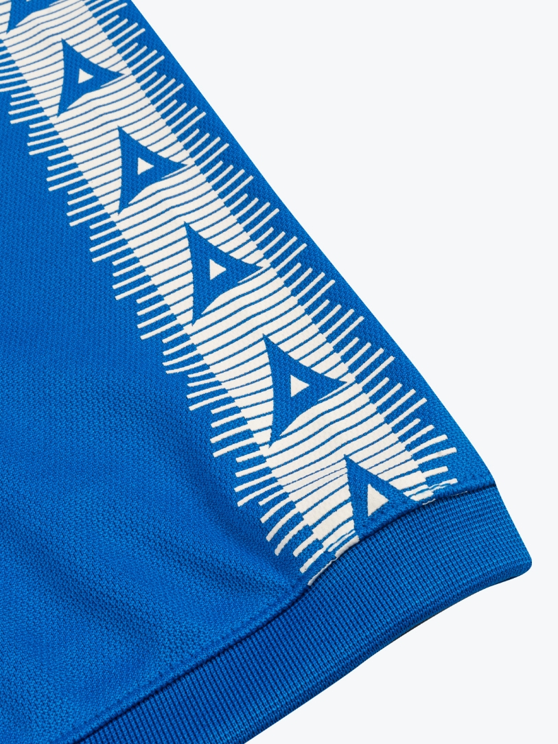 Evolve Blue Tech Polo | Football Polo Top | Avec Sport