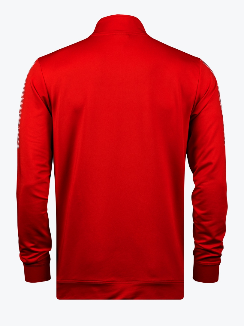 Evolve 1/4 Zip Jacket | Red Zip Sports Jacket | Avec Sport