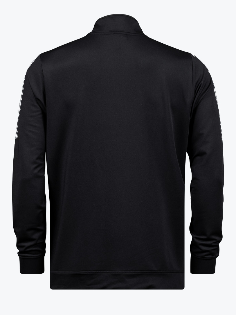 Evolve 1/4 Zip Jacket | Black Sports Jacket | Avec Sport