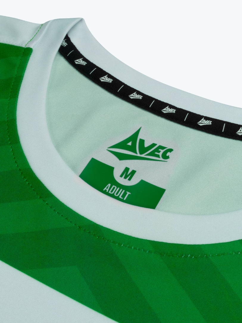 Pro Hoop Green & White Jersey | Avec Sport