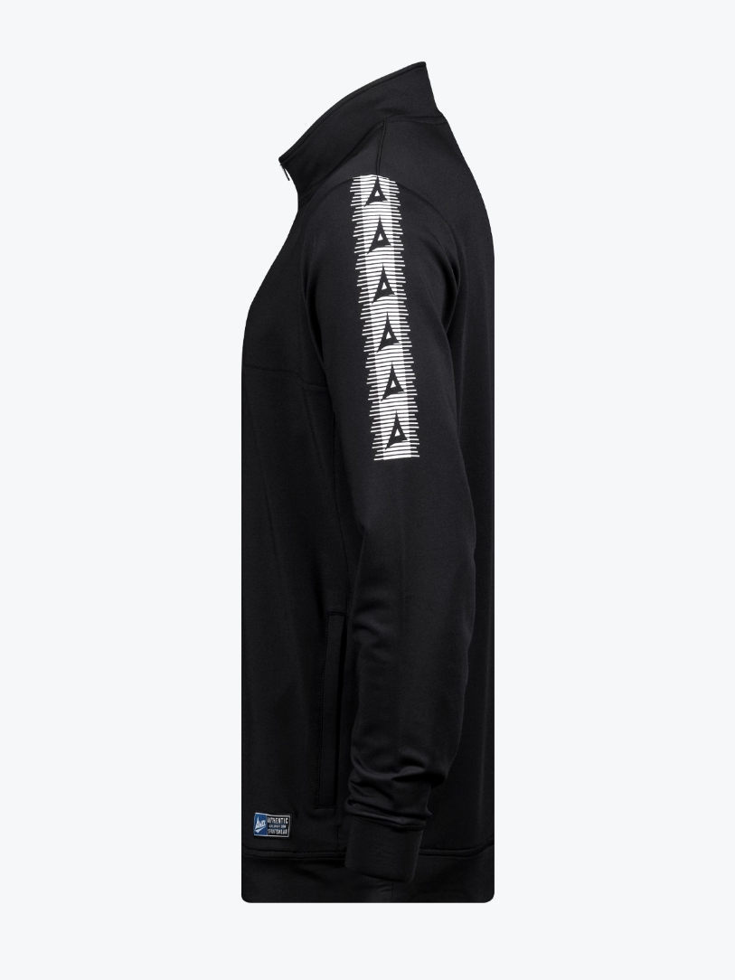 Evolve 1/4 Zip Jacket | Black Sports Jacket | Avec Sport