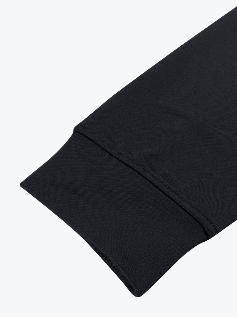 Evolve 1/4 Zip Jacket | Black Sports Jacket | Avec Sport