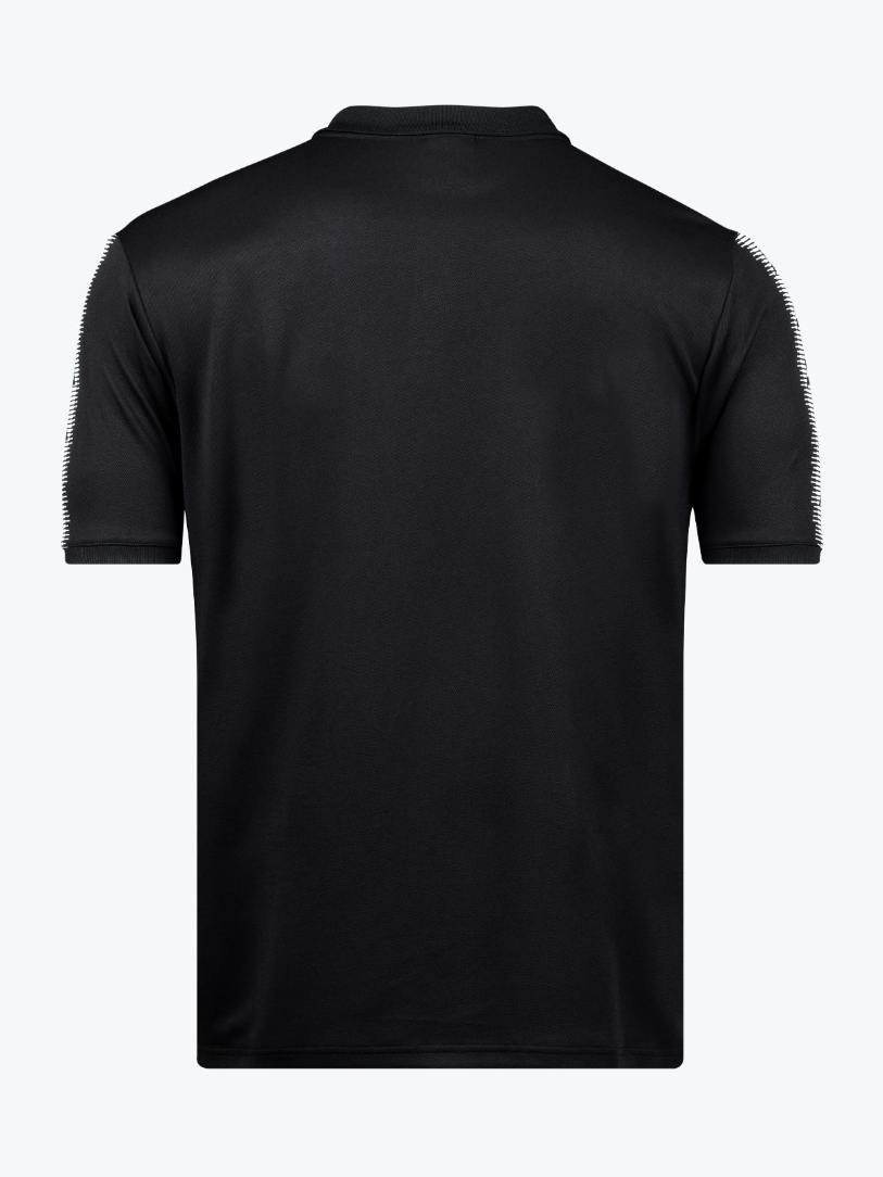 Evolve Black & White Tech Polo | Avec Sport