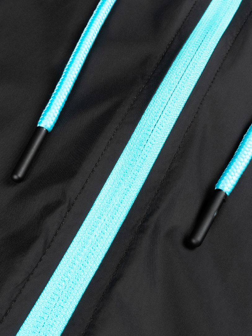 Enigma Black Rain Jacket | Black Training Jacket | Avec Sport