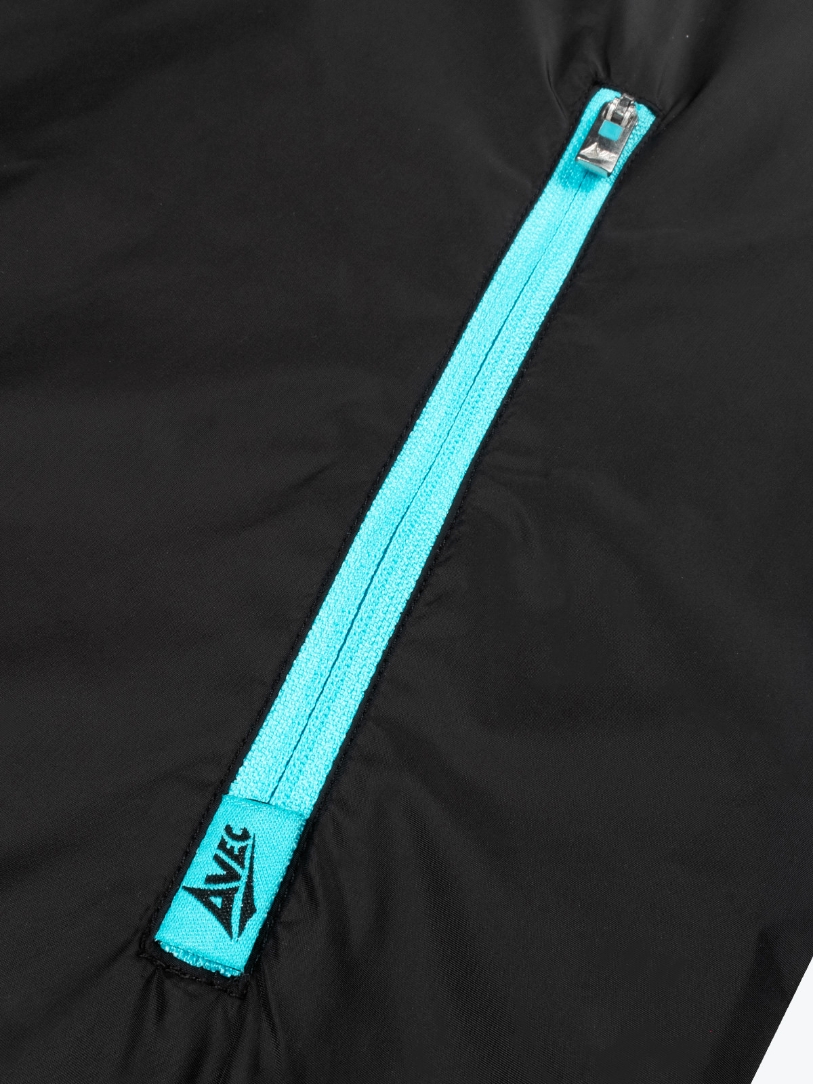 Enigma Black Rain Jacket | Black Training Jacket | Avec Sport