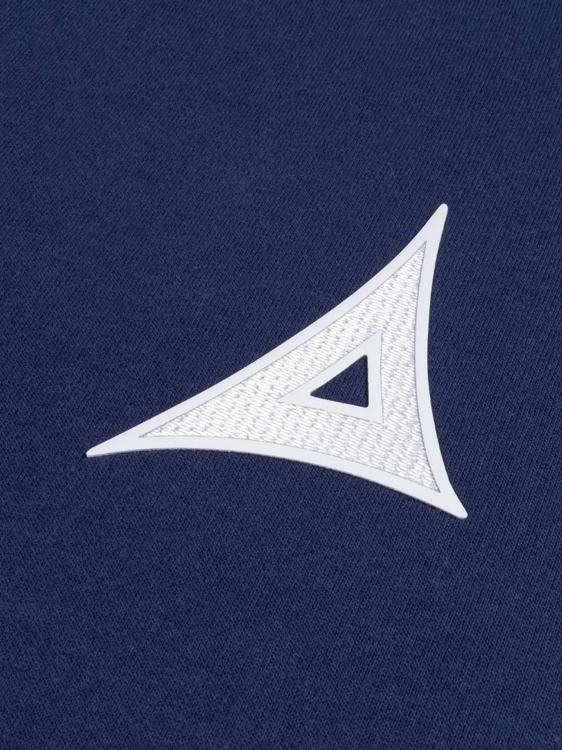 Enigma Navy Fleece Hoodie | Navy Sports Hoodie | Avec Sport