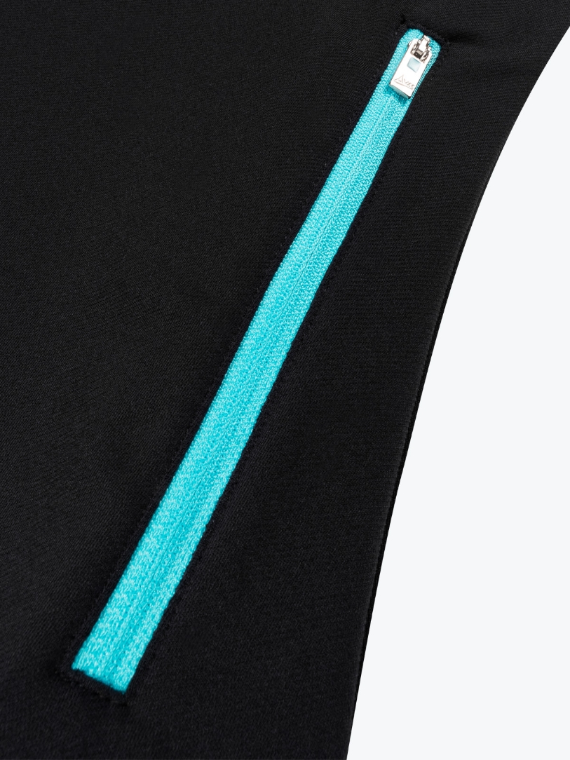 Enigma Tech Overlay | Women's Black Overlay Top | Avec Sport