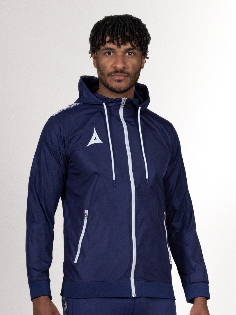 Enigma Navy Rain Jacket | Navy Training Jacket | Avec Sport