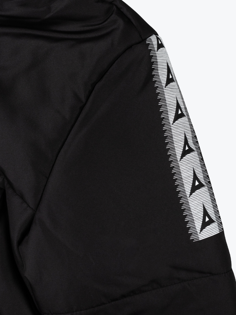 Black Evolve Padded Bench Jacket | Avec Sport