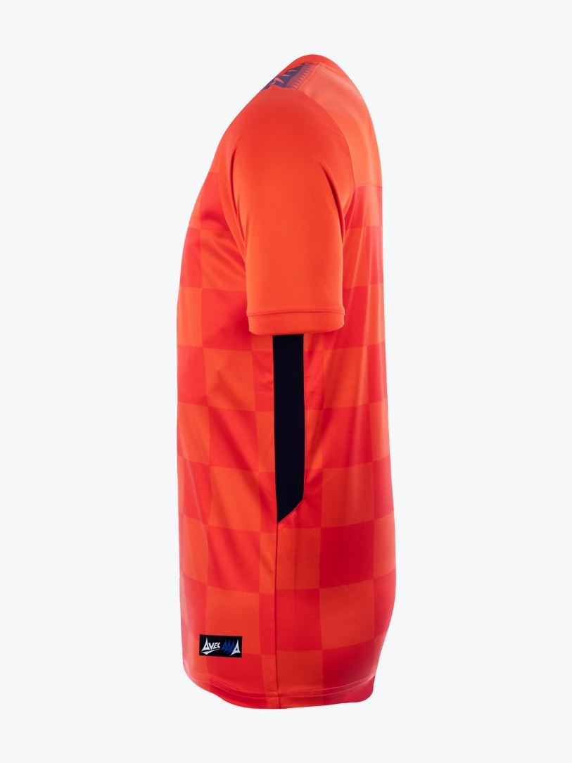 Orange Football Shirt | Team ID Pro Perform Jersey