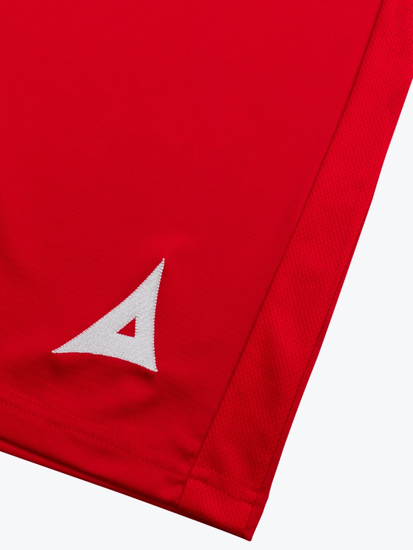 Red Football Shorts | Focus 2 Classic Shorts | Avec Sport