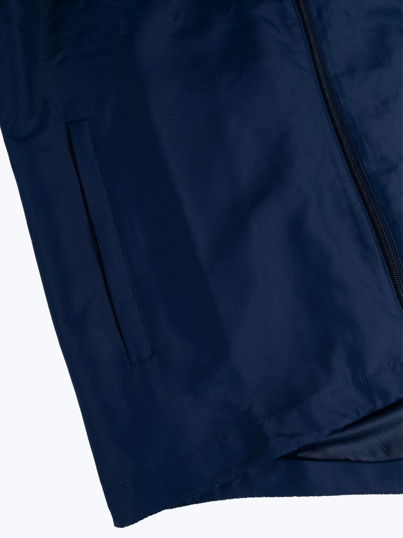 Evolve Navy Rain Jacket | Waterproof Sports Jacket