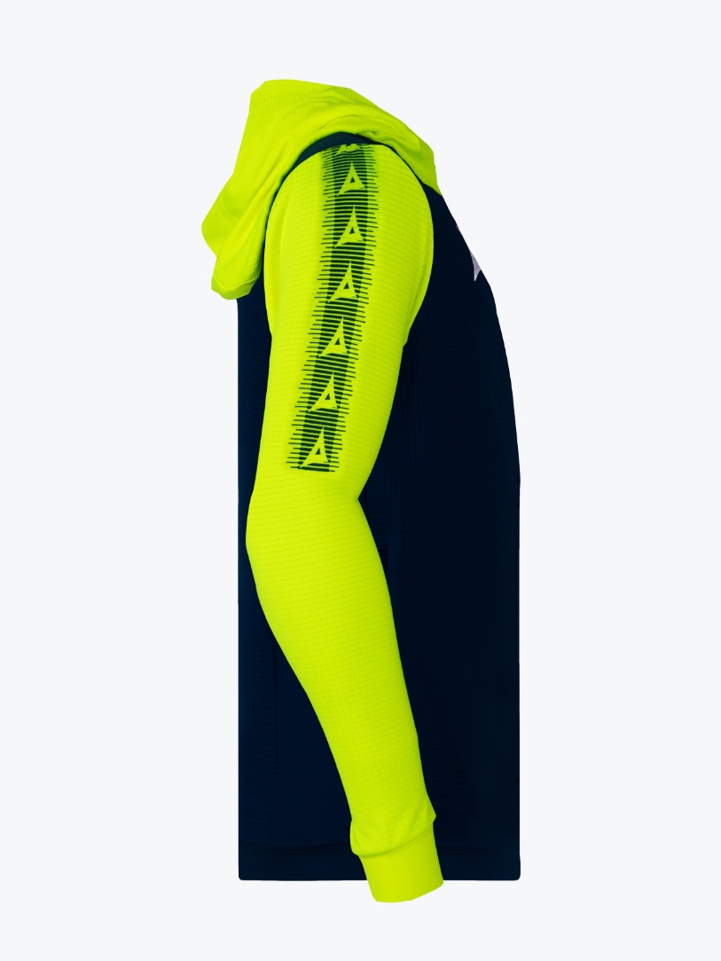 Pro Player FZ Hooded Football Jacket | Navy Blue | Avec Sport