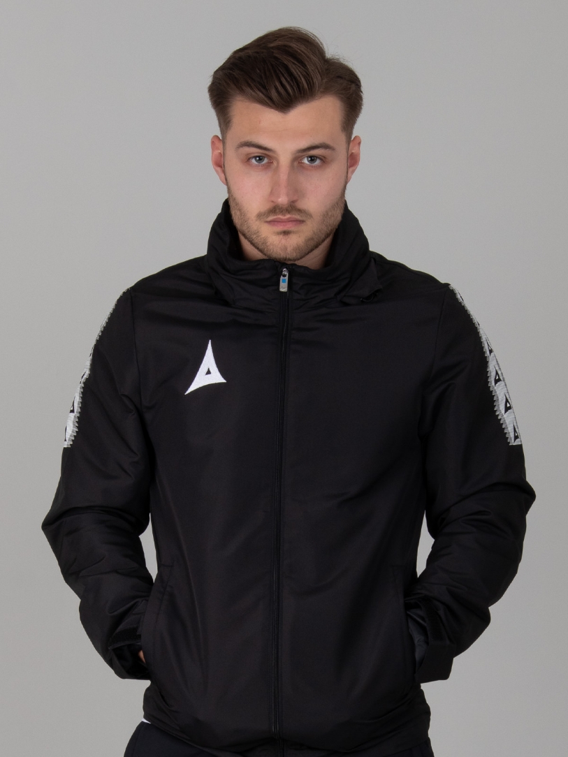 Black Evolve Rain Jacket | Waterproof Training Jacket