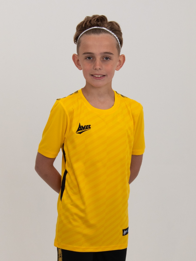 Yellow Football Top | Evolve Pro 3 Jersey | Avec Sport