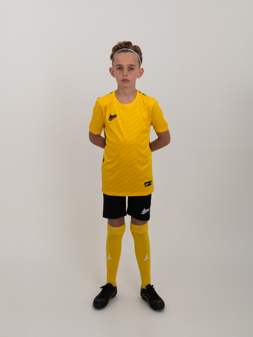 Yellow Football Top | Evolve Pro 3 Jersey | Avec Sport