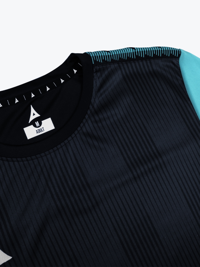 Black Pro Player Football Jersey | Customisable Teamwear