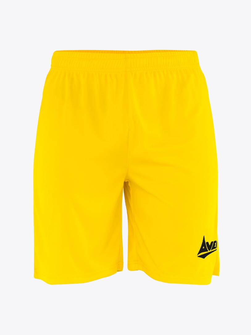 Yellow & Black Shorts | Focus Classic Shorts | Avec Sport
