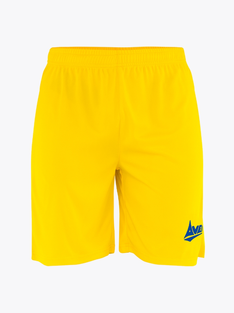 Classic Yellow Football Shorts | Avec Sport