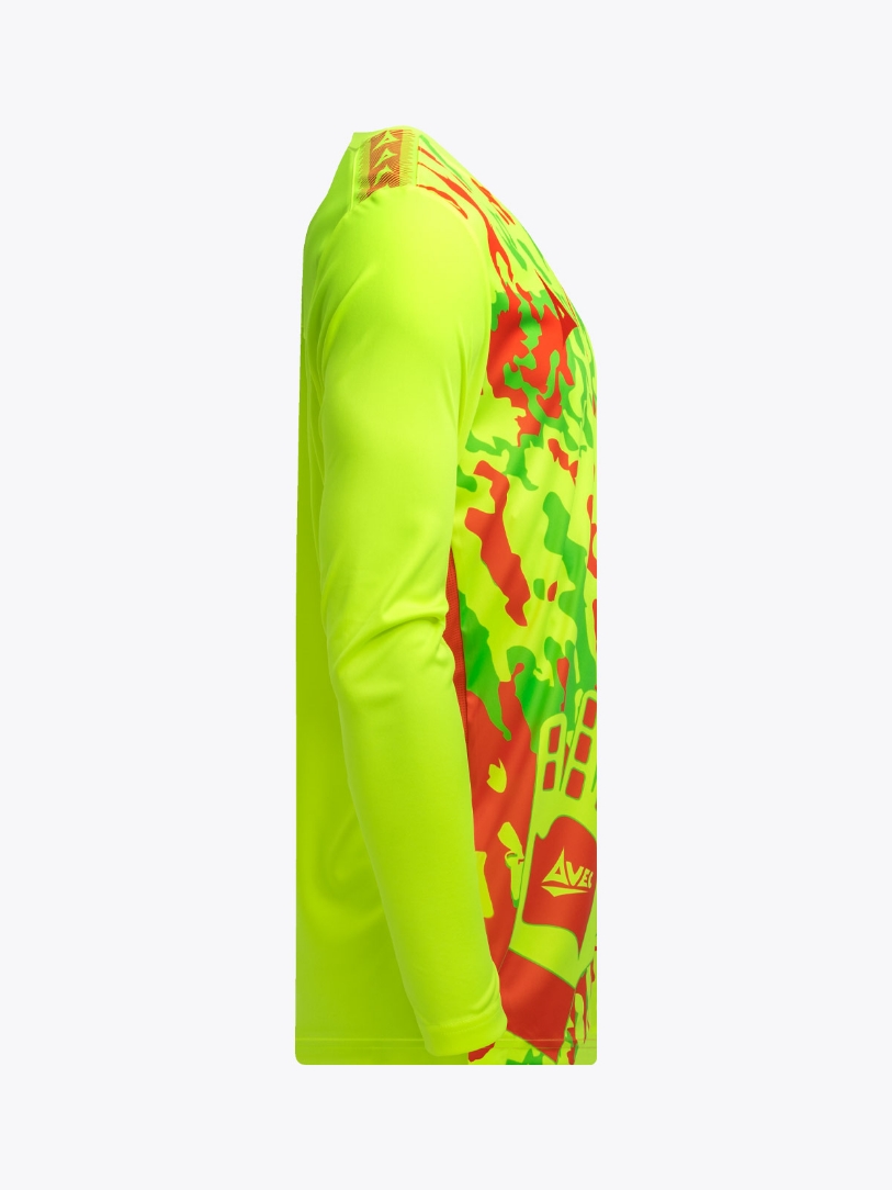 Pro Intent GK Jersey | Neon Yellow Football Top | Avec Sport