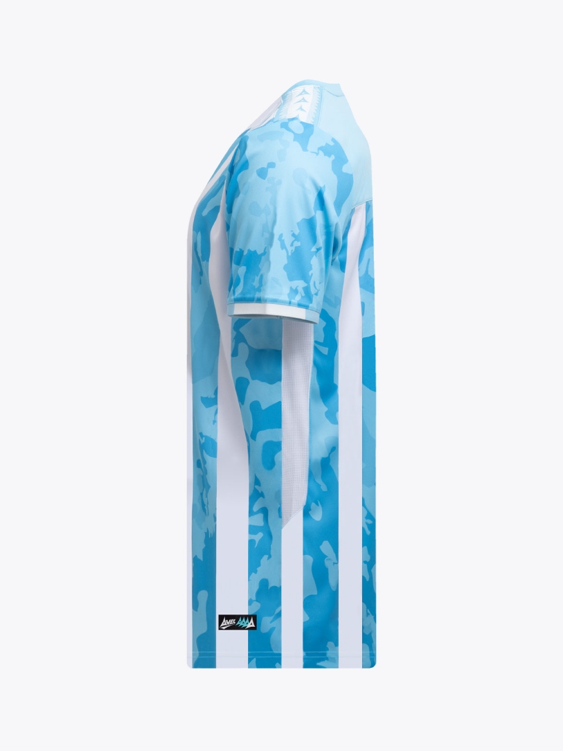 Pro Intent Sky Blue & White Football Top | Avec Sport