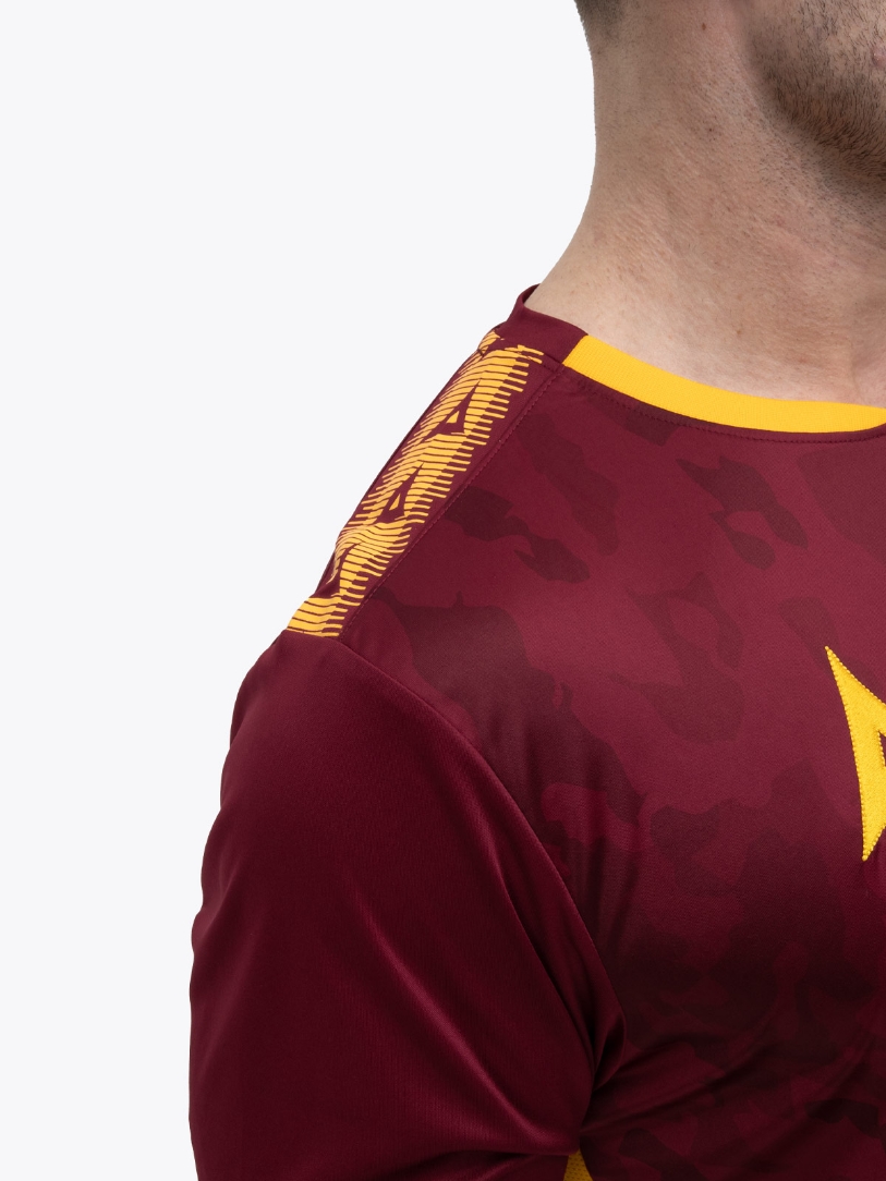 PRO INTENT JERSEY - CLARET/AMBER