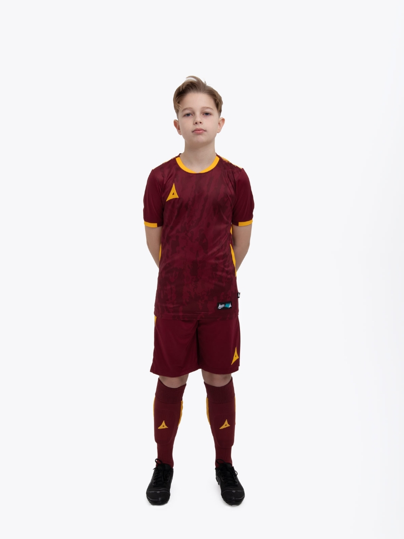 Pro Intent Claret Red Football Shorts | Avec Sport