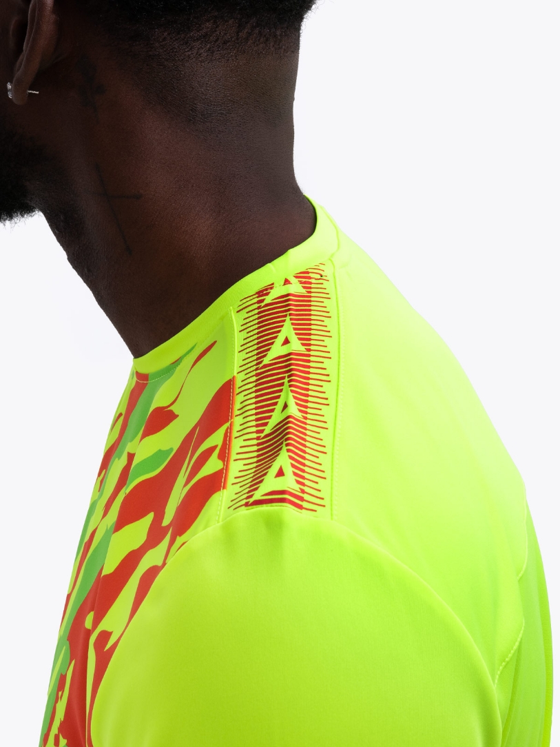 Pro Intent GK Jersey | Neon Yellow Football Top | Avec Sport