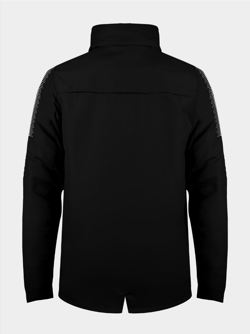 Black Evolve Rain Jacket | Waterproof Training Jacket